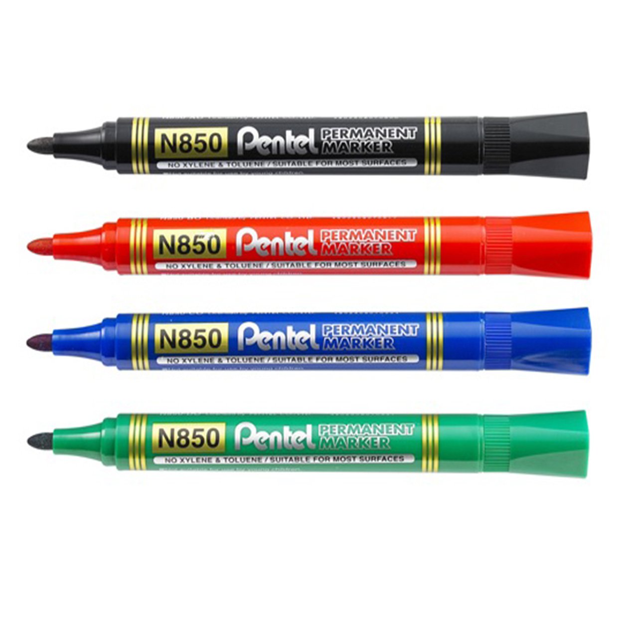 Pentel N850 Permanent Marker (Bullet) | Pacific Bookstores Pte Ltd