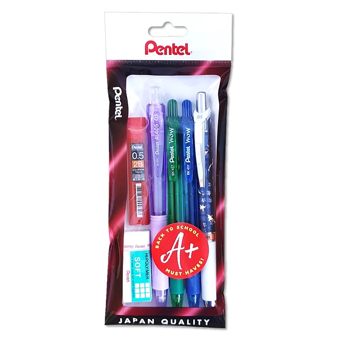 Pentel BTS-2021 Back To School Pack (Primary) | Pacific Bookstores Pte Ltd