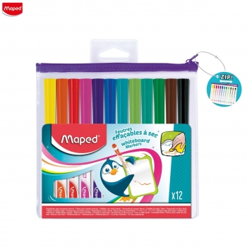 Maped 741817 Whiteboard Marker (12 Color Set) | Pacific eShop