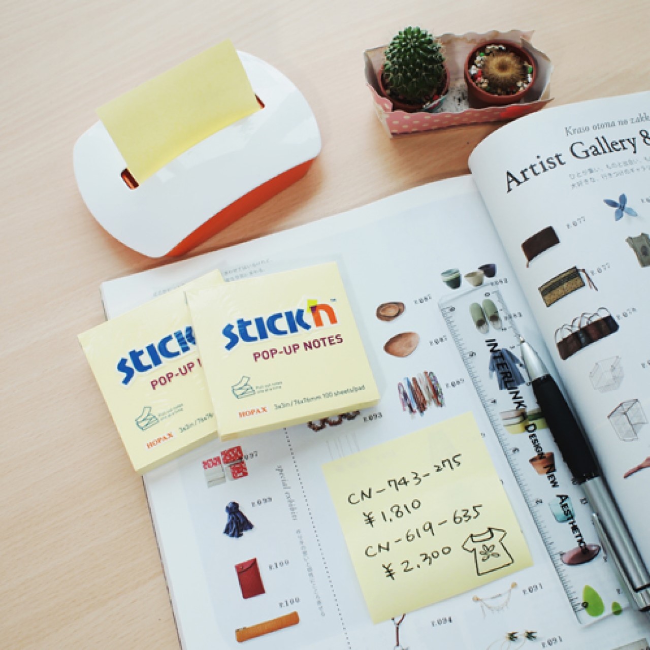 Hopax 21368 Pop Up Notes 3x3 Inch (100 Sheet) | Pacific eShop