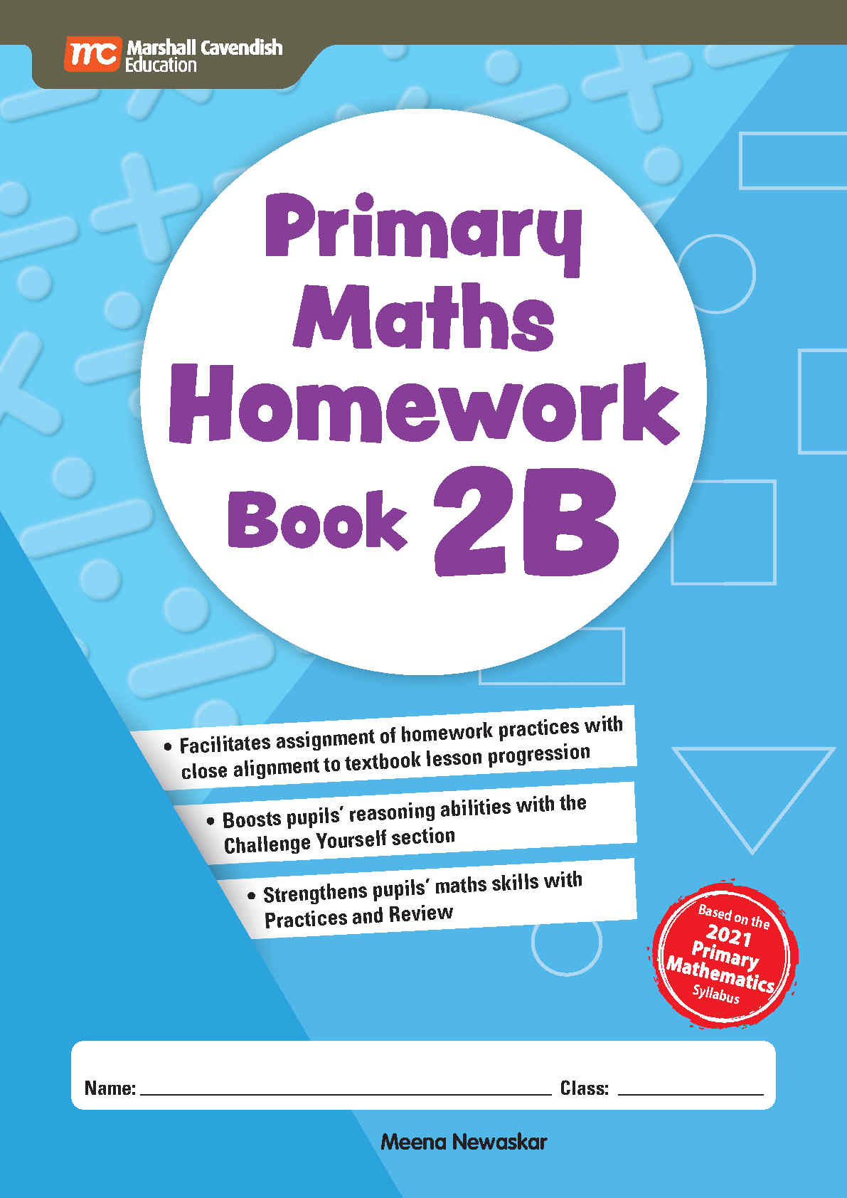 PRIMARY MATHS HOMEWORK BOOK 2B | Pacific eShop