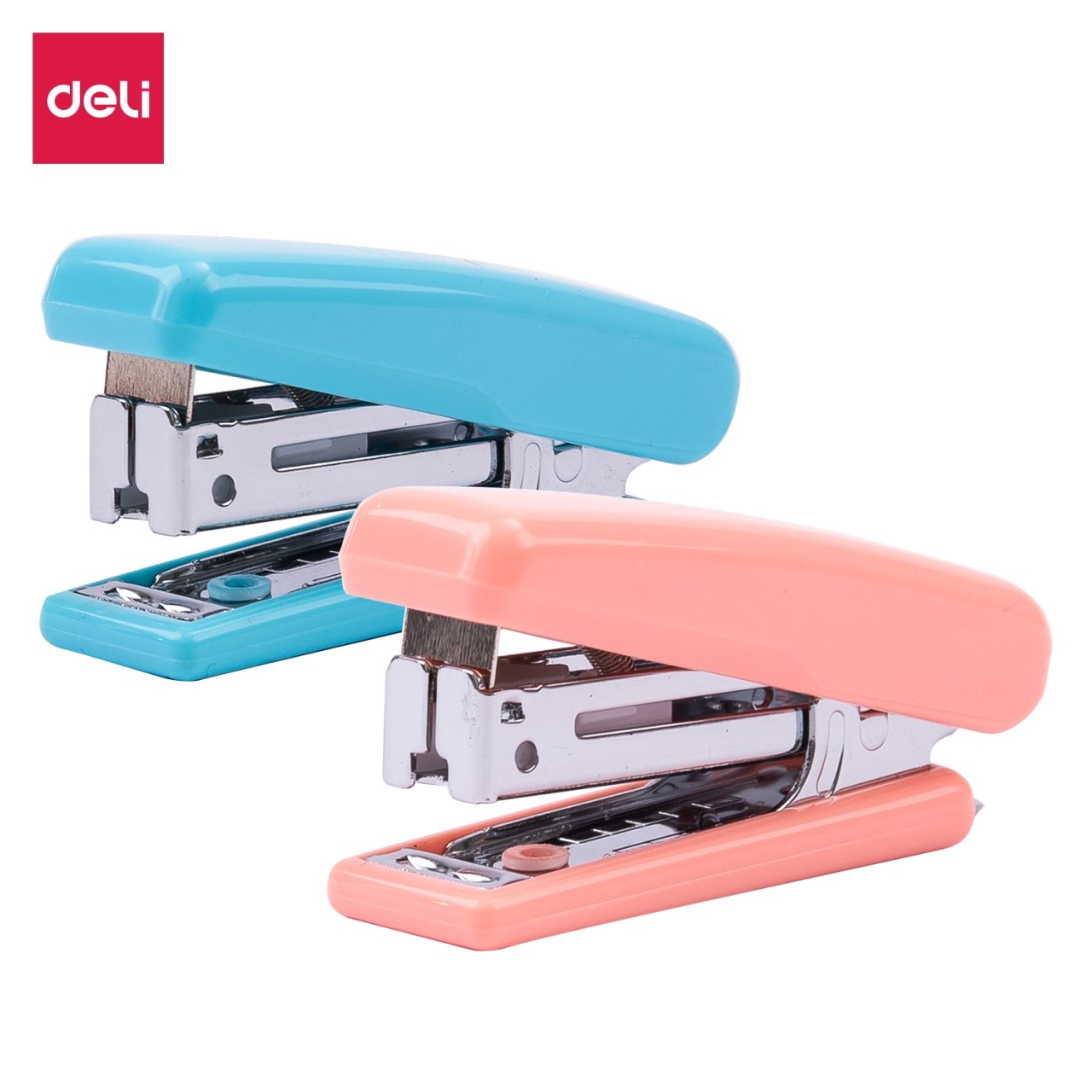 Deli E0254 School Mini Stapler Set | Pacific Bookstores Pte Ltd