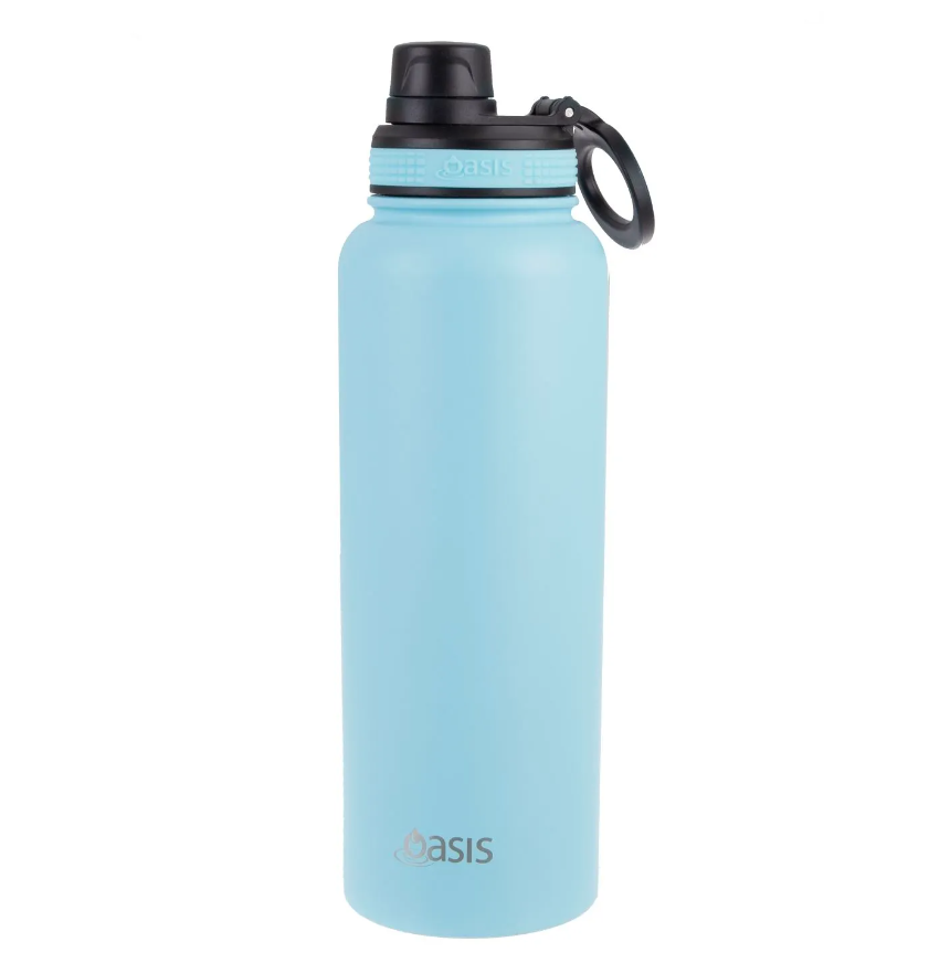 Oasis Stainless Steel Insulated Sports Water Bottle with Screw Cap 1.1L ...
