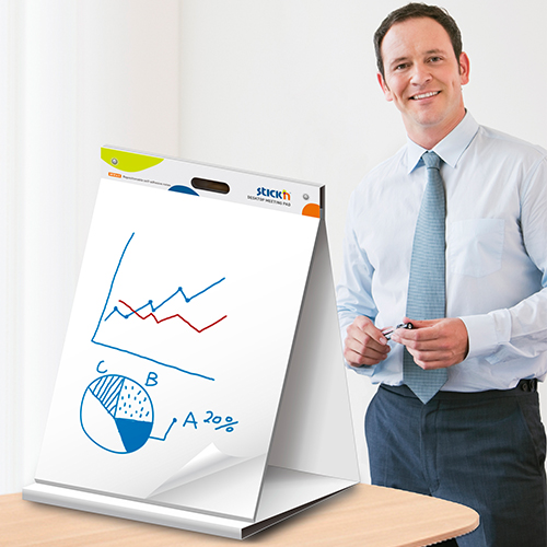 Hopax Desktop Self-Adhesive Meeting Pad | Pacific eShop
