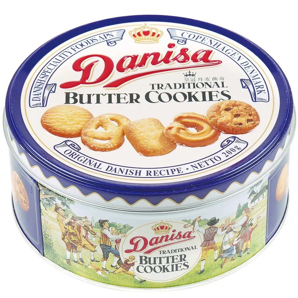Danisa Traditional Butter Cookies, 454g Per Tin | Pacific eShop