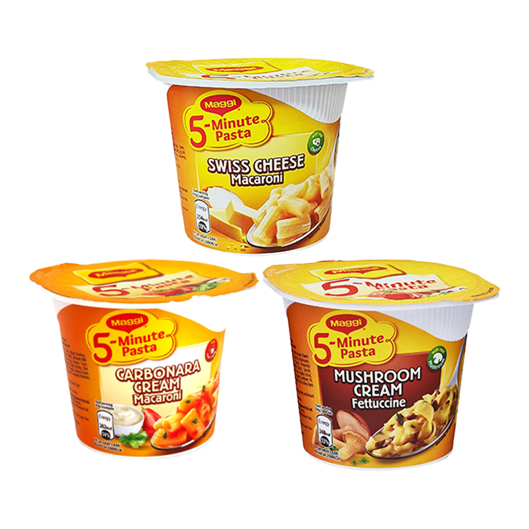 Maggi 5-Minute Instant Cup Pasta, 56-63g Per Cup | Pacific eShop