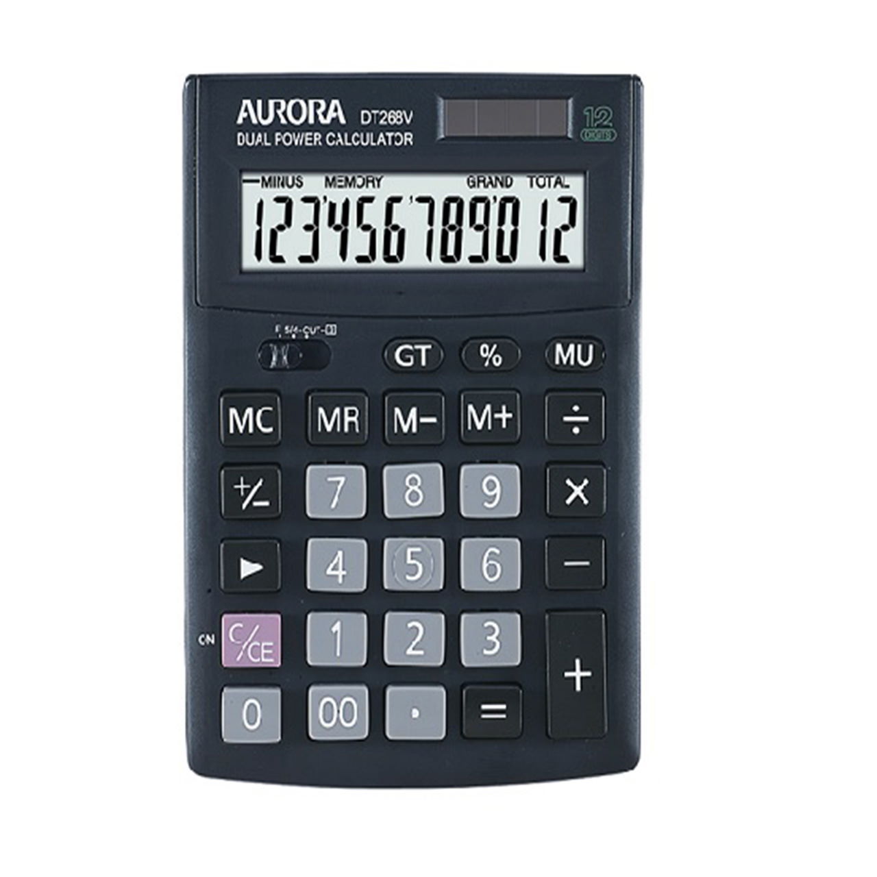 Aurora DT268V Desktop Calculator 12 Digits | Pacific eShop
