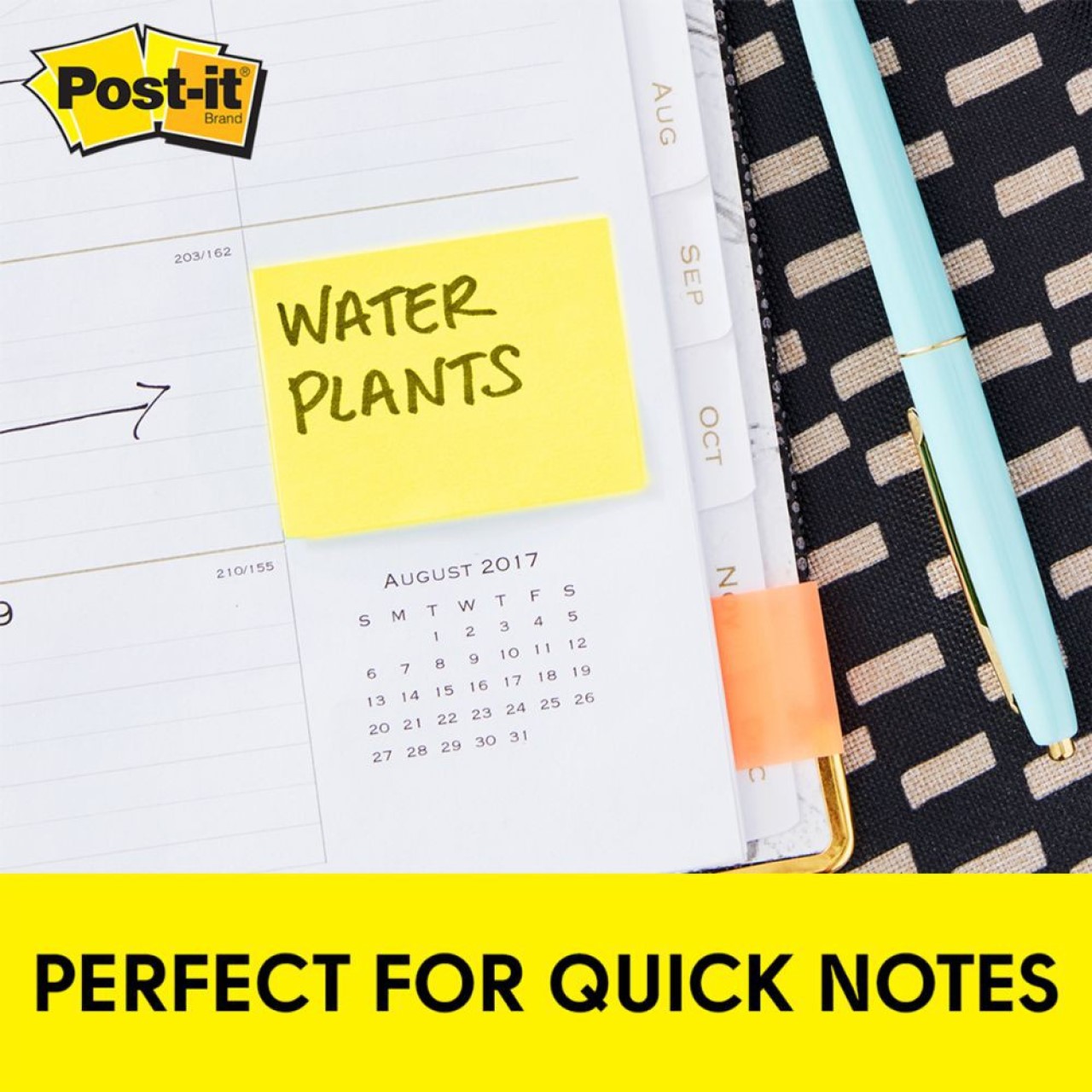 3M 654 Post-It Post-It Sticky Notes (3Inchx3Inch) 100Sheets | Pacific ...