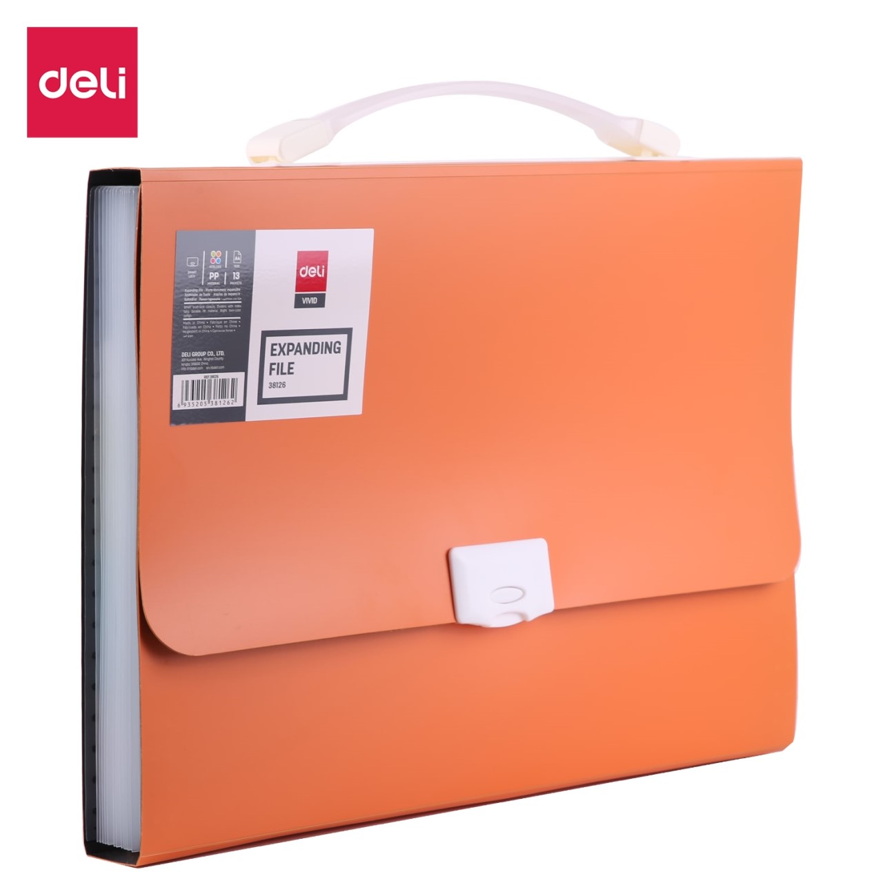 Deli E38126 A4 Expanding File (13 Pocket) | Pacific Bookstores Pte Ltd