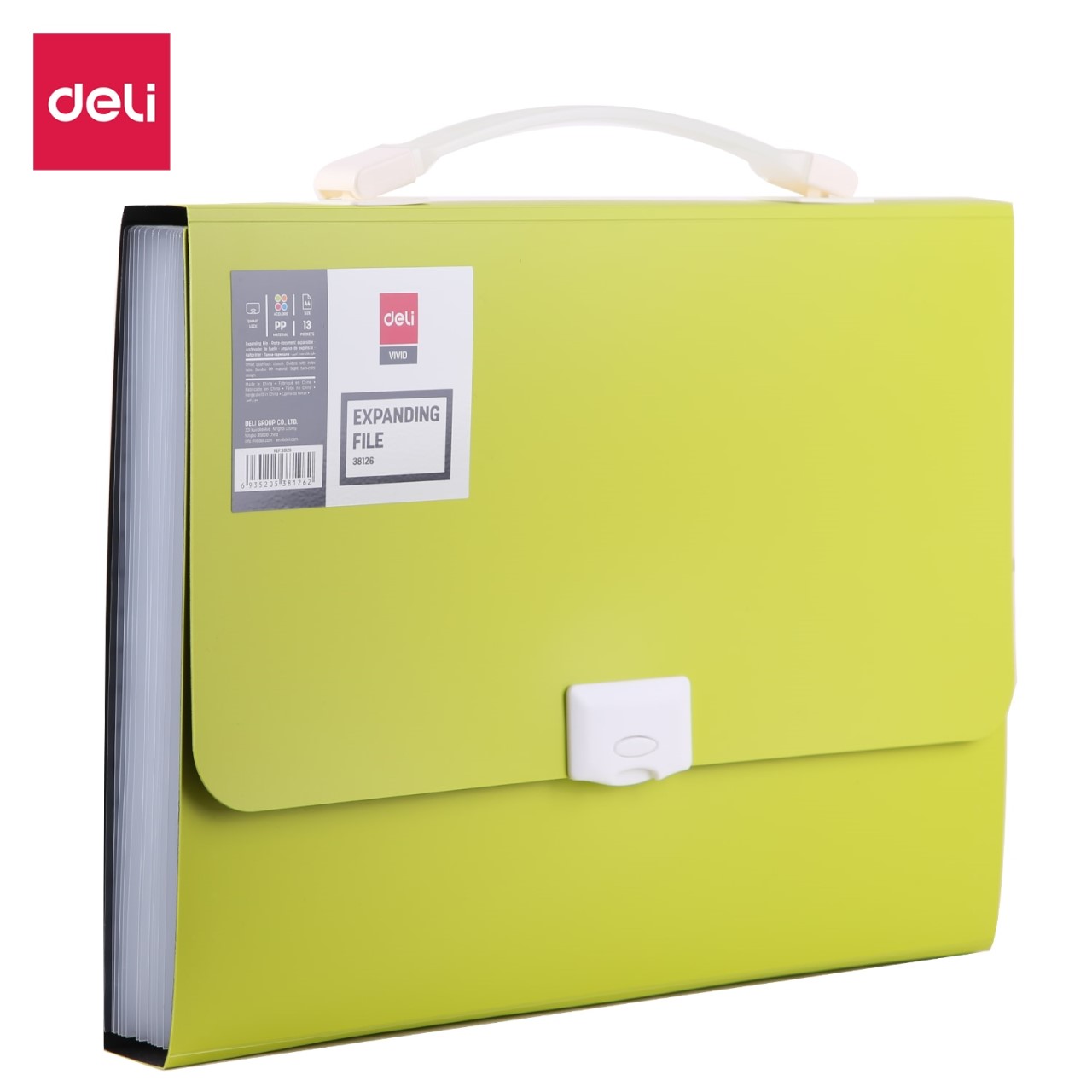 Deli E38126 A4 Expanding File (13 Pocket) | Pacific Bookstores Pte Ltd